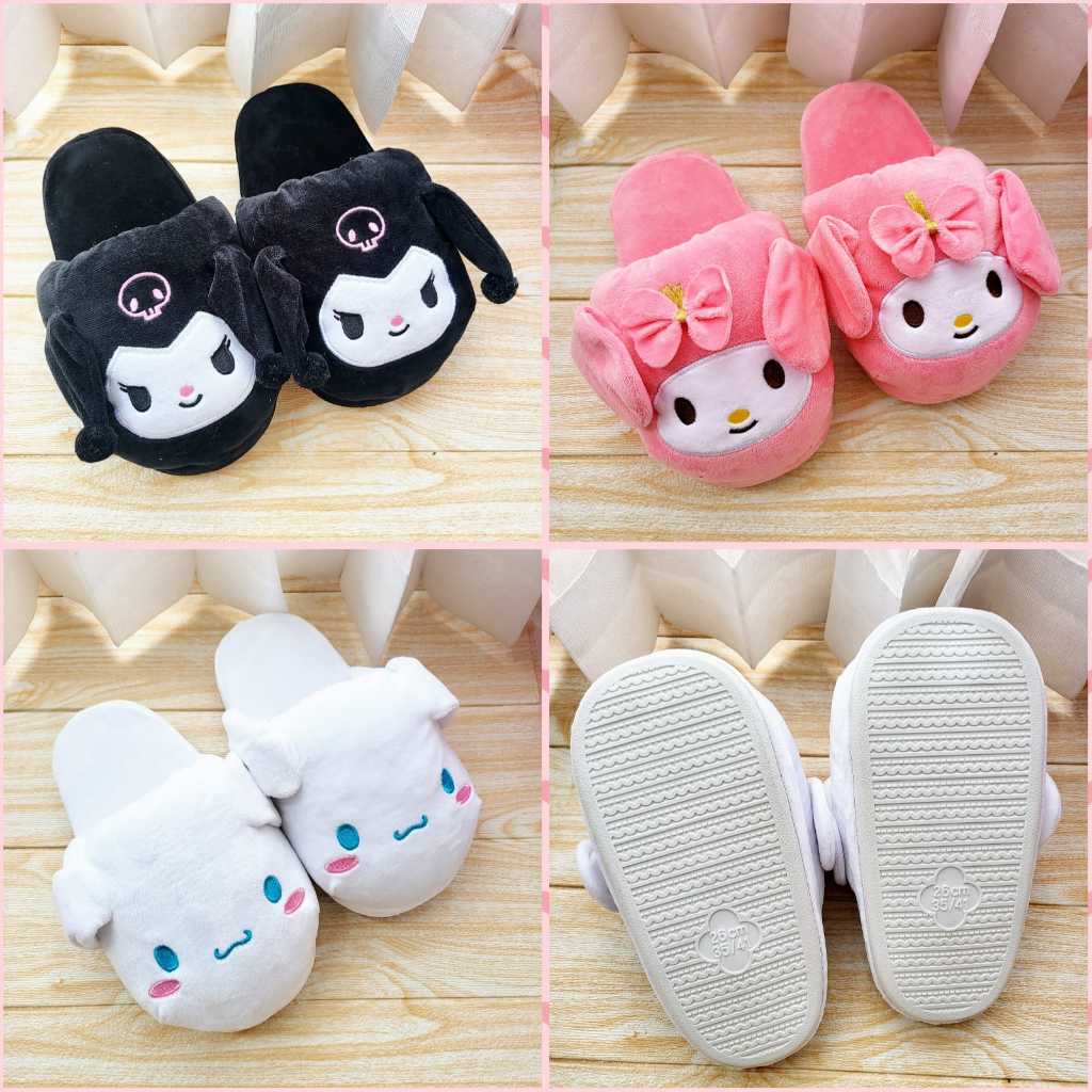 Jual sendal kamar , sendal rumah , sendal boneka injak kuping naik ...