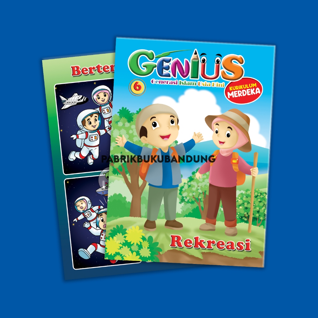 Jual Majalah Anak Kurikulum MERDEKA Genius | Buku Aktivitas Paud /RA/TK ...
