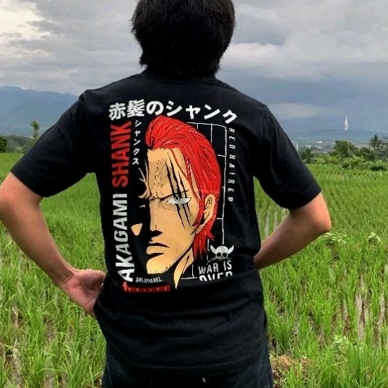Jual Baju Akagami Shanks - T-shirt Akagami Shanks - Kaos Akagami no ...
