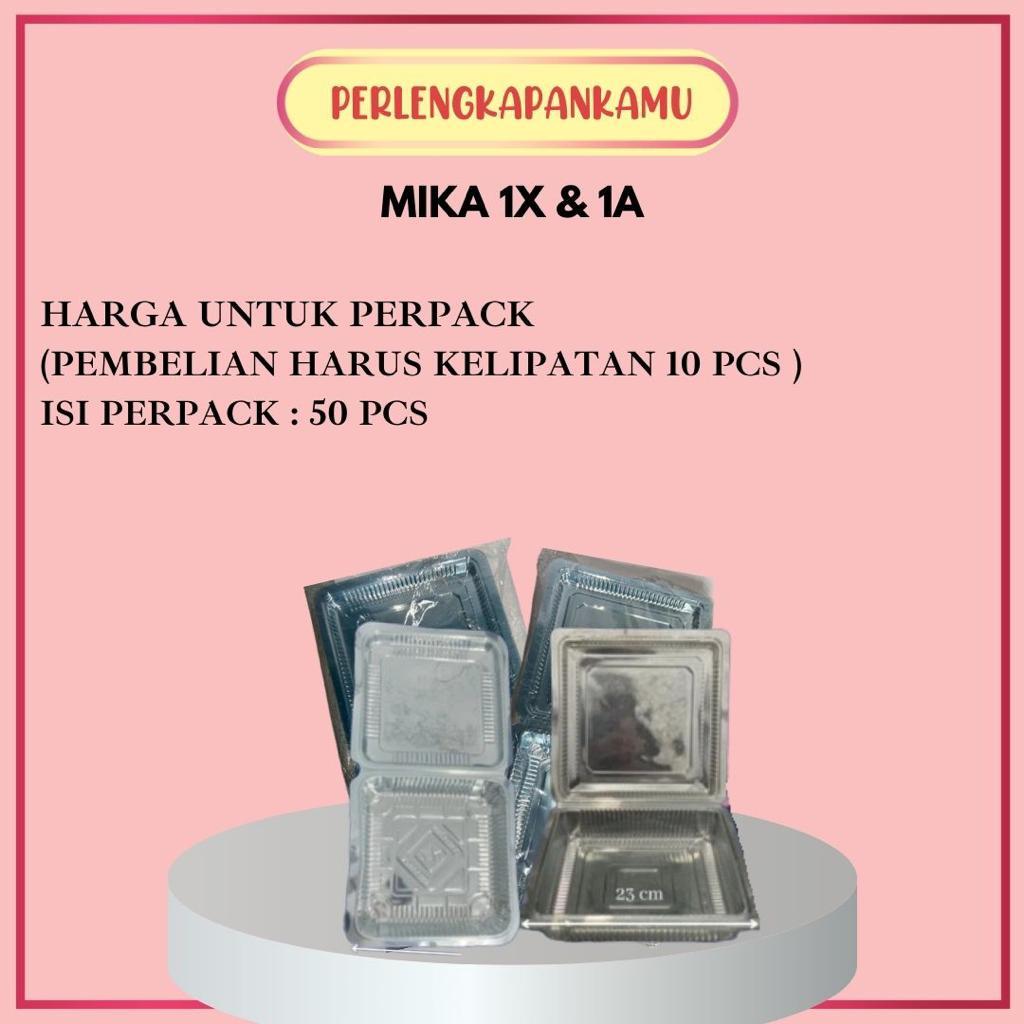 Jual Plastik Mika Kue Ukuran 1x / Mika Kotak Makanan / Box Mika Kue ...