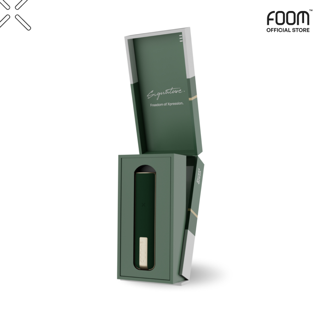 Jual Pod X Signature FOOM - Green Satin | Shopee Indonesia