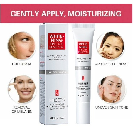 Jual HIISEES Cream Removal Freckle Menghilangkan Flek Hitam Melasma ...