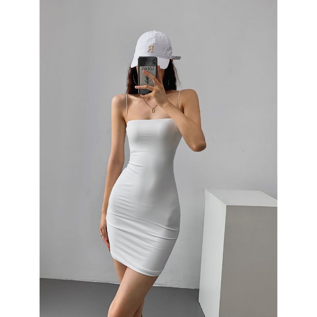 Jual Dress Pendek Dress Wanita DS-7235 Gaun Polos Dress Party Bodycon ...