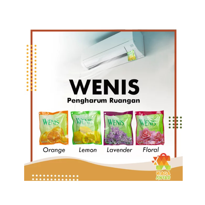 Jual NA WENIS Pengharum Ruangan Gantung - Wenis Air Freshener 50 gr ...