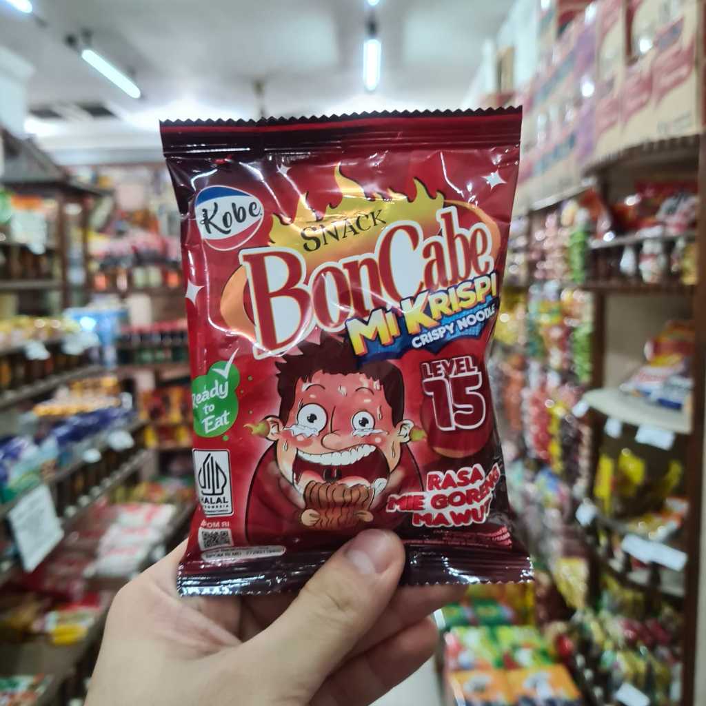 Jual SNACK BONCABE MI KRISPI CRISPY NOODLE LEVEL 15 30 g | Shopee Indonesia