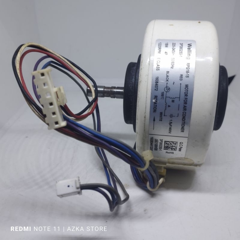 Jual Dinamo indoor ac Daikin original MOTOR FAN INDOOR AC DAIKIN DINAMO ...