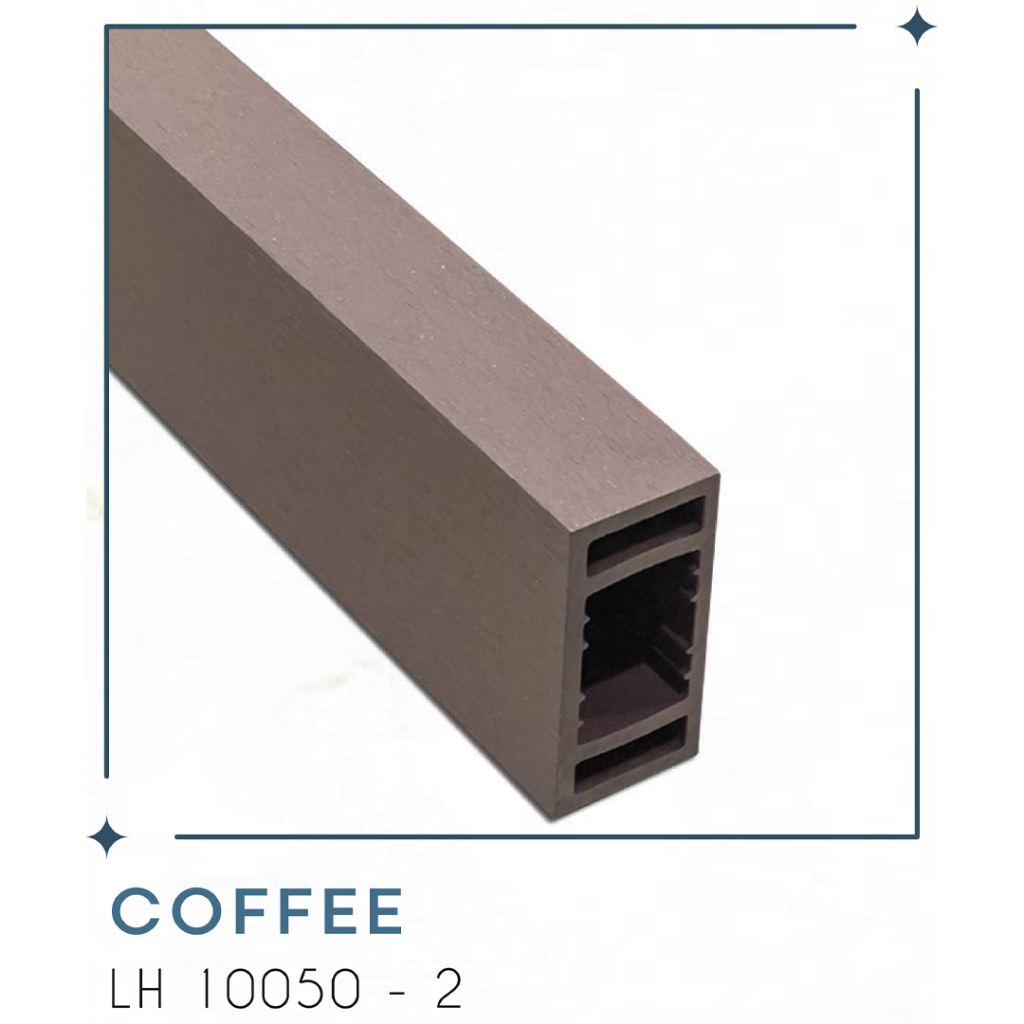 Jual WPC Hollow Partisi Outdoor / Holow Pembatas Kisi Kisi Fasad ...