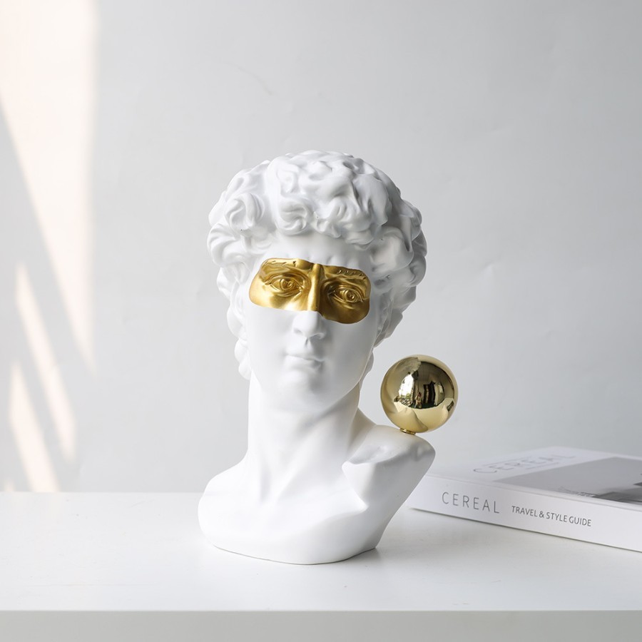 Jual Pajangan Patung Century / David and The Golden Ball Sculpture 2515 ...