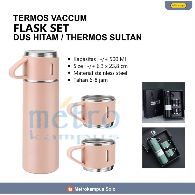 Jual Termos Sultan / Termos Sultan Vacuum Flask Set / Termos Cangkir ...
