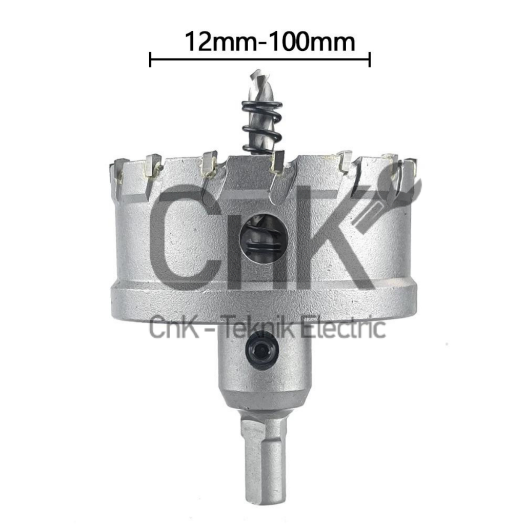 Jual MATA BOR HOLE SAW BOR BESI BAJA TEMBAGA MATA WIDIA 12 - 100 MM ...