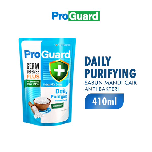 Jual Proguard Sabun Mandi Cair Anti Bakteri Daily Purifiying Pouch 410 ...