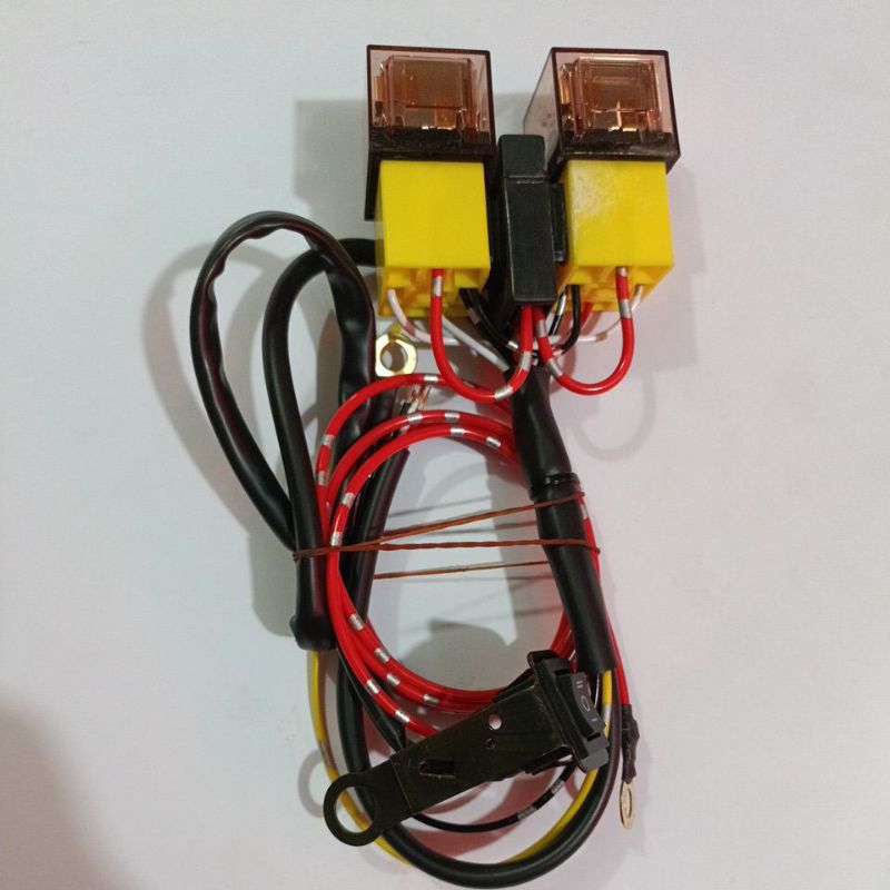 Jual Relay set lampu D2 leser + saklar dan tanpa saklar | Shopee Indonesia