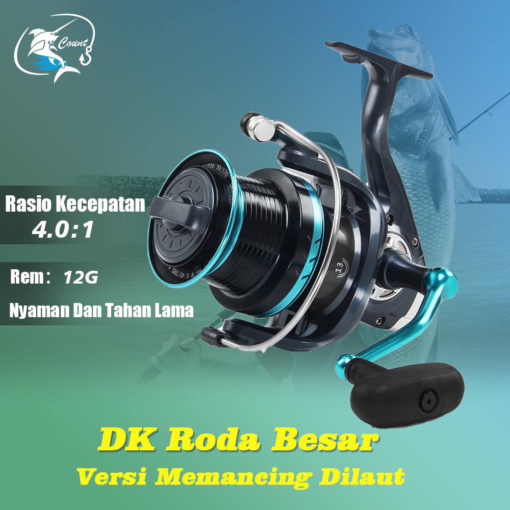 Jual DK800-7000 Reel Pancing / 5.2:1 Ril Pancing / Spinning Reel 10KG ...