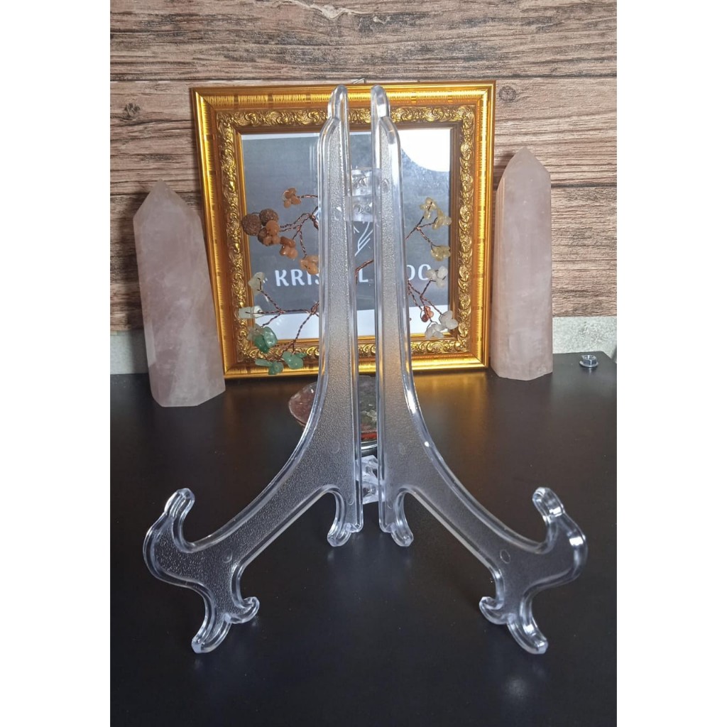 Jual Acrylic Plastic Stand Plate Tinggi 19,5 cm (Harga per pcs ...