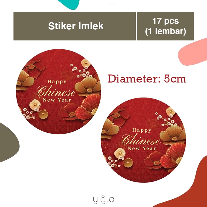 Jual Stiker Imlek Chinese New Year | Shopee Indonesia