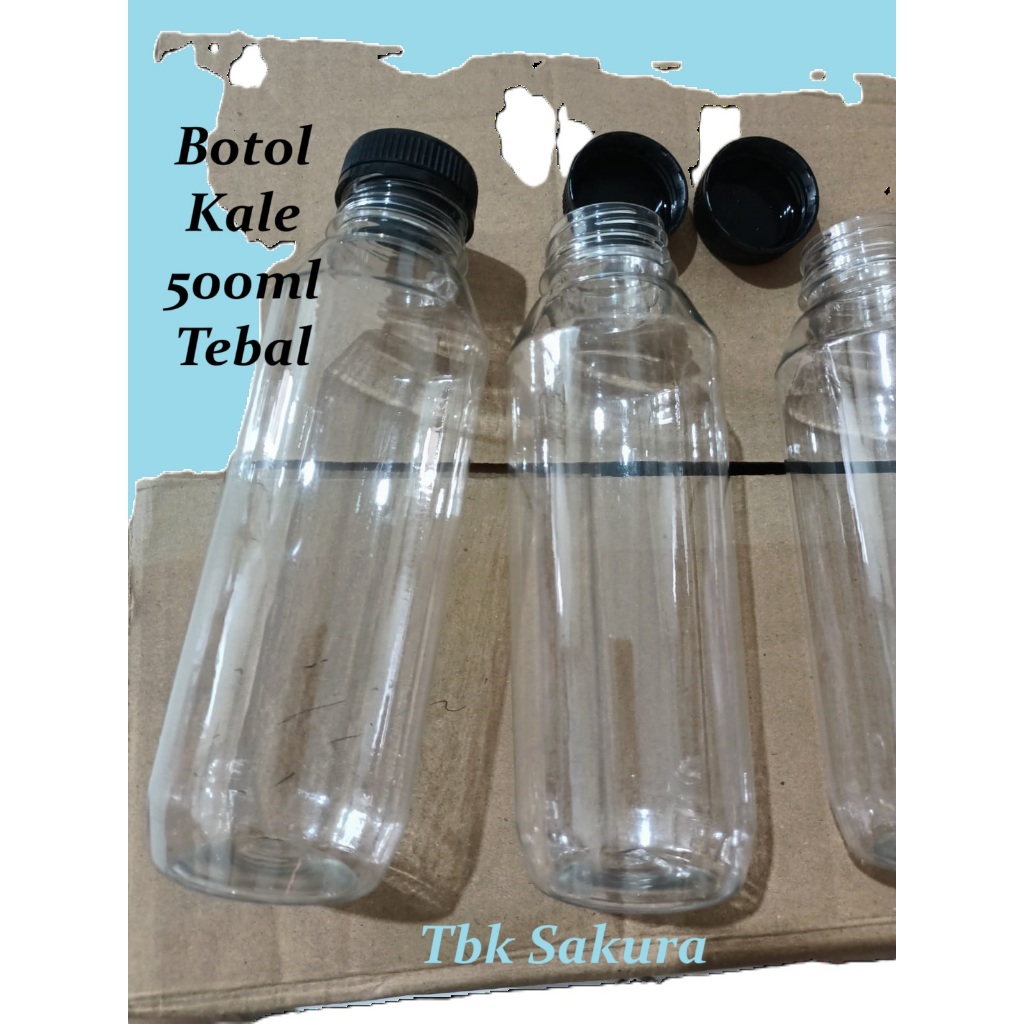 Jual (1ball = 91pcs) Botol Kale 500ml Tebal | Shopee Indonesia