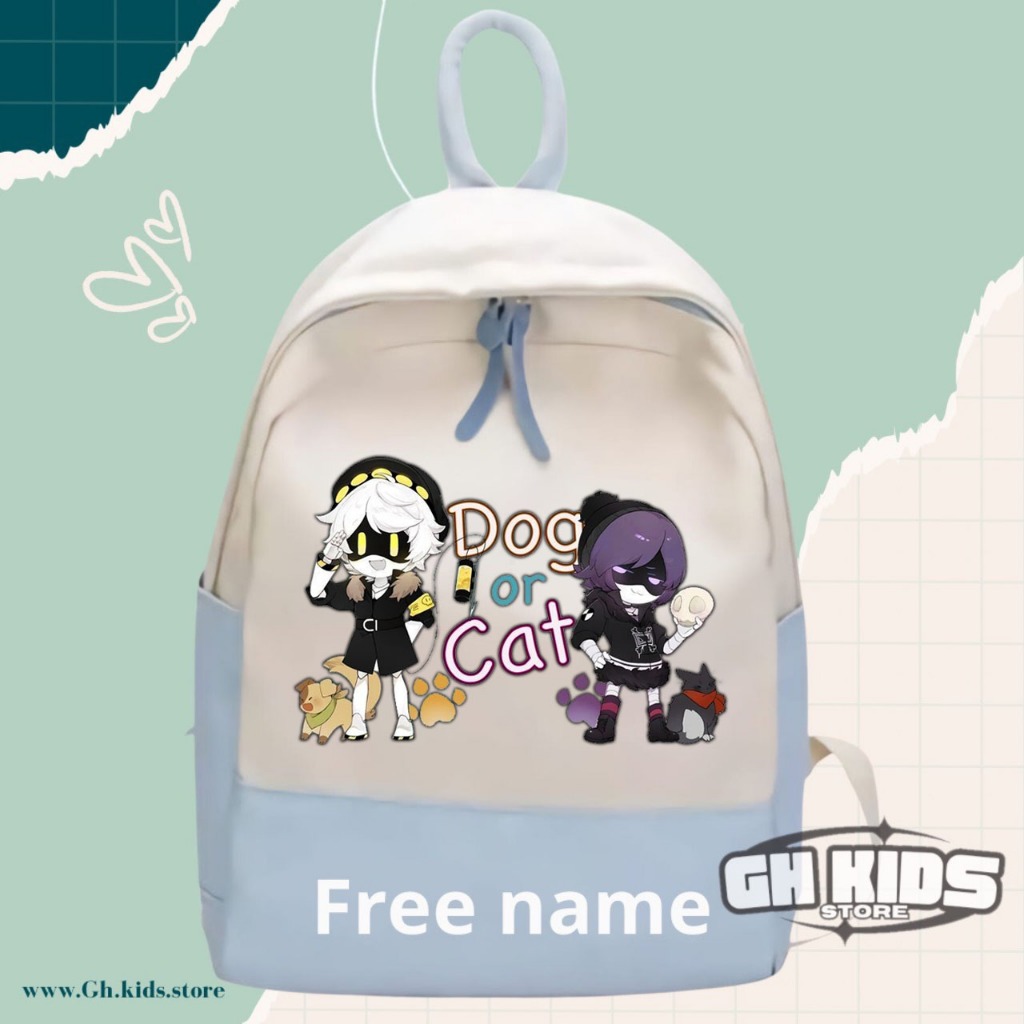 Jual TAS RANSEL ANAK GAMBAR MURDER DRONES CHIBI N DAN UZI TERBARU FREE ...