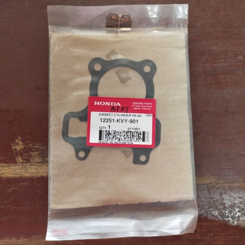 Jual Perpak Perpack Blok Plat Gasket Cylinder Head Honda Beat 12251-KVY ...