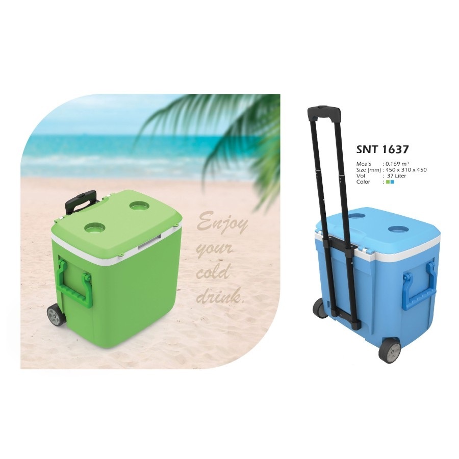 Jual SANATA 1637 Cooler Box 37 Liter / Tempat Es Model Koper 37L ...