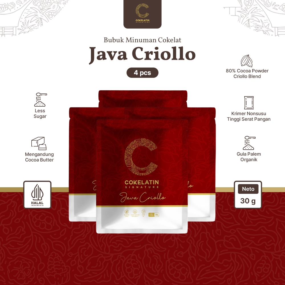 Jual Cokelatin Signature - Minuman Seduh Coklat Bubuk - Java Criollo ...