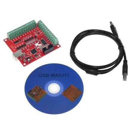 Jual Mach3 CNC USB Motion Controller 4 axis driver board | Shopee Indonesia