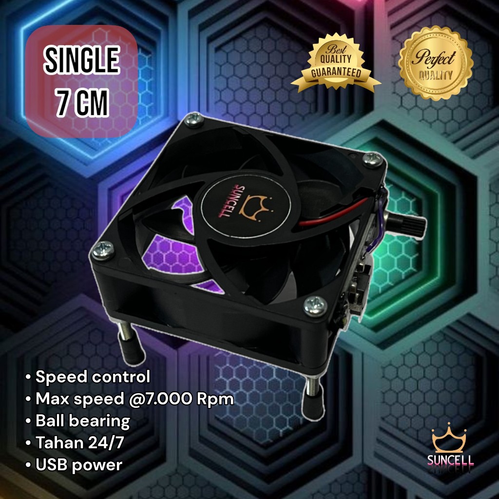 Jual kipas fan usb 7 cm silent TURBO | Shopee Indonesia