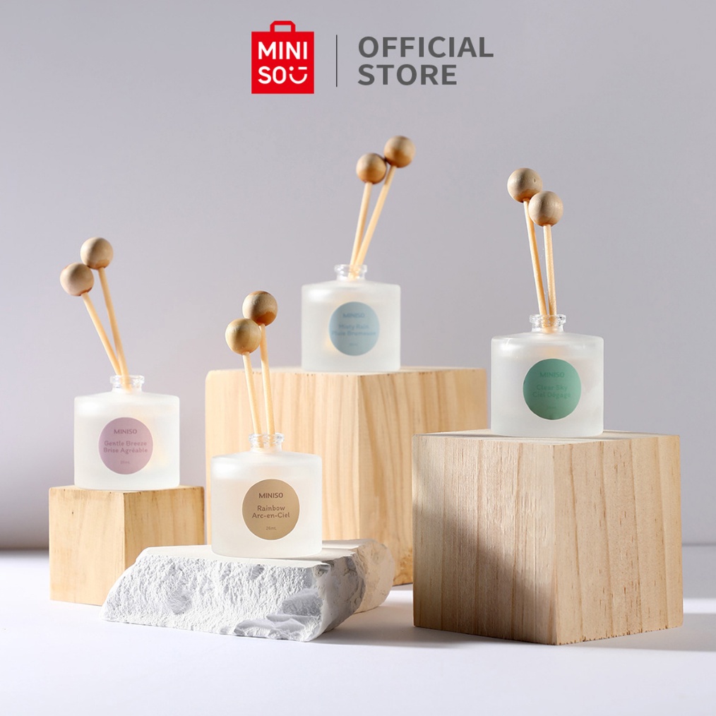 Jual ART A58S MINISO Reed Diffuser Weather Series 26ml Pengharum ...