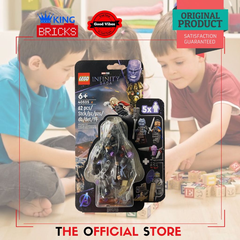 Jual LEGO Original MARVEL SUPER HEROES 40525 Endgame Battle - Mainan ...