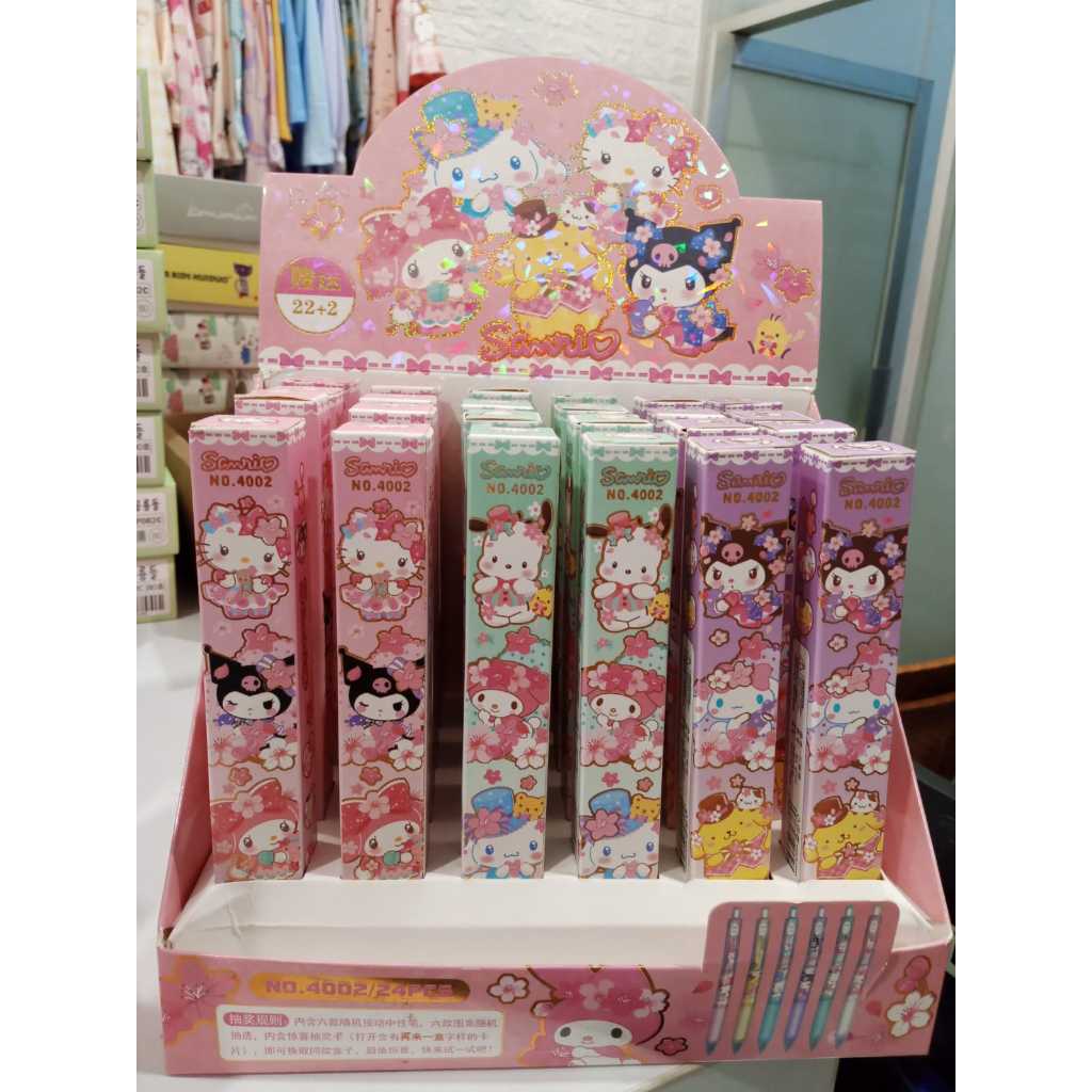 Jual Blind Box Pen Sanrio Cinamonroll Kuromi Pen Surprise Pulpen ...