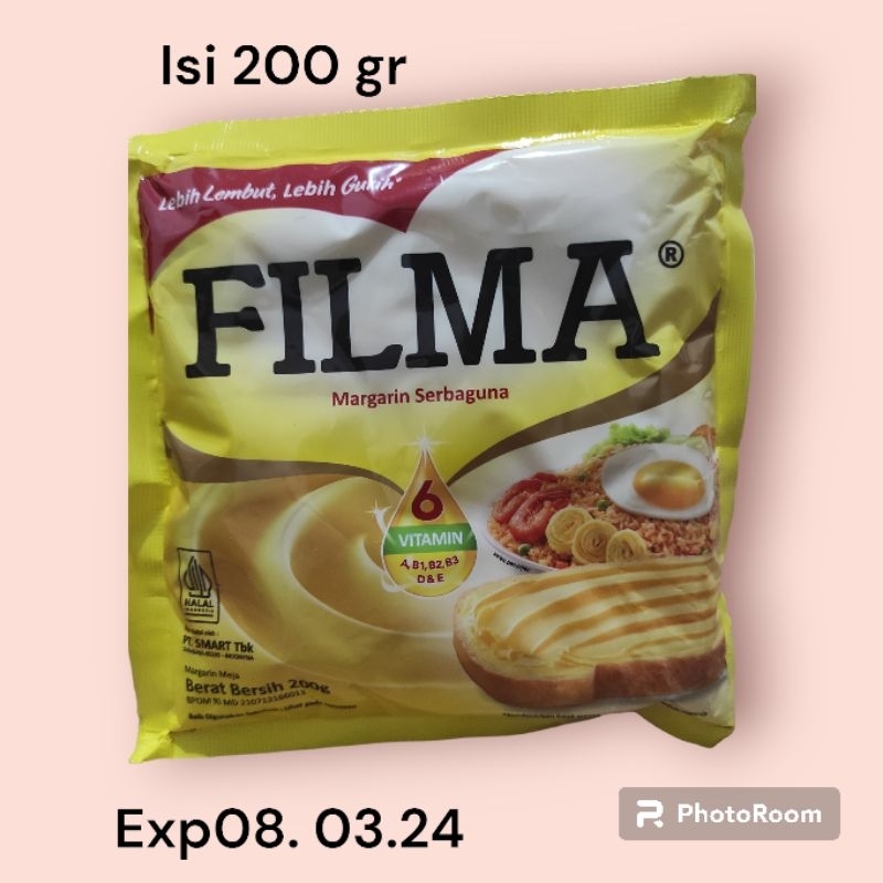 Jual filma margarine serbaguna sachet 200 gram | Shopee Indonesia