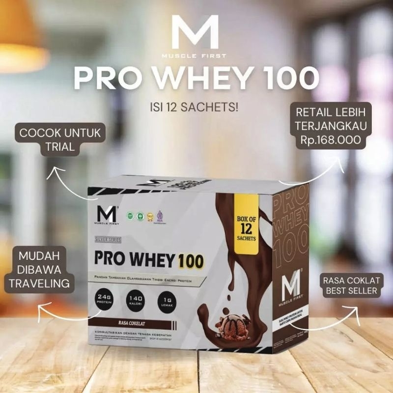 Jual Pro Whey Box 100 isi 12 Sachet Whey Box | Shopee Indonesia