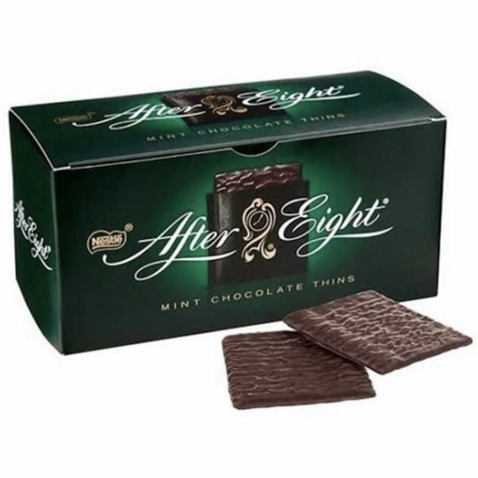 Jual Nestle After Eight Dark Chocolate Mint 300g (isi 30 pcs) exp ...