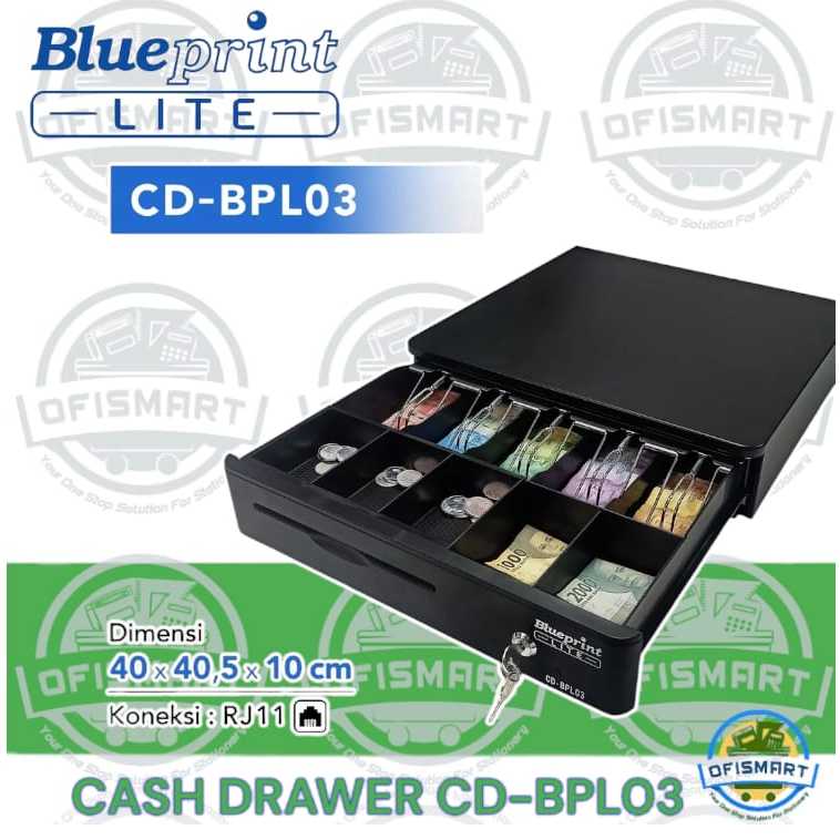 Jual Blueprint Cash Drawer Laci Uang Mesin Kasir CD-BPL03 | Shopee ...