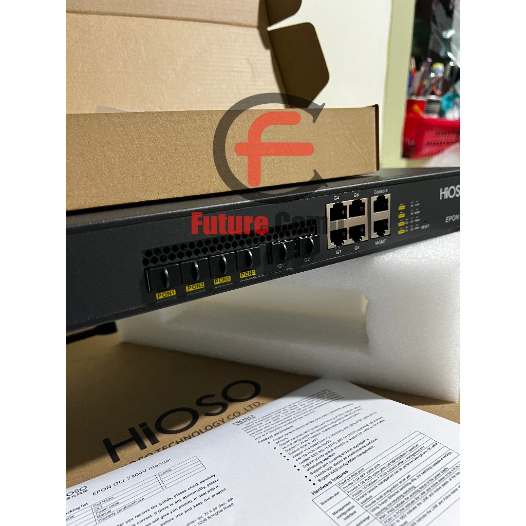 Jual HIOSO OLT HA7304V ACDC 4 PORT EPON WITH SFP | Shopee Indonesia