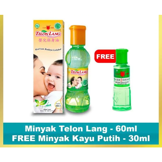 Jual Cap Lang Telon Lang 60ml / Telon Plus Lang 60ml Banded (60ml free 30ml) | Shopee Indonesia