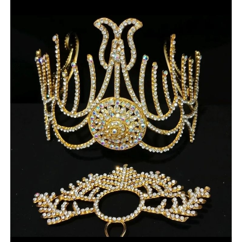 Jual Siger Model Cirebon / Mahkota Pengantin Cirebon Warna Gold (Az ...