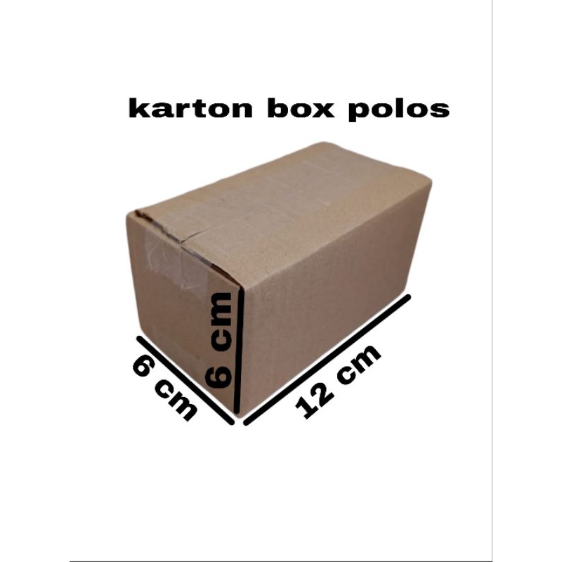 Jual kardus polos UK 12x6x6 kardus kecil kardus packing | Shopee Indonesia