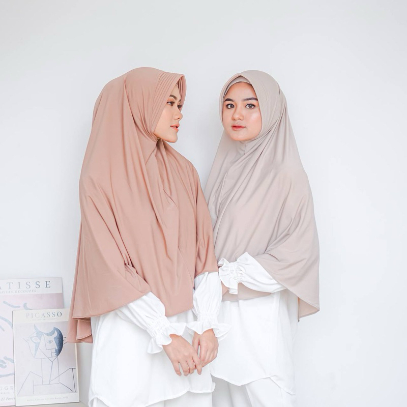 Jual BERGO PET MINANG XL JERSEY / INSTAN PED KHIMAR FAWARI JUMBO HAMIDAH JILBAB KERUDUNG HIJAB ...