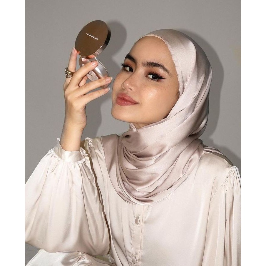 Jual Pashmina Shimmer Silk - Pashmina Cardenza Satin - Hijab Malay ...