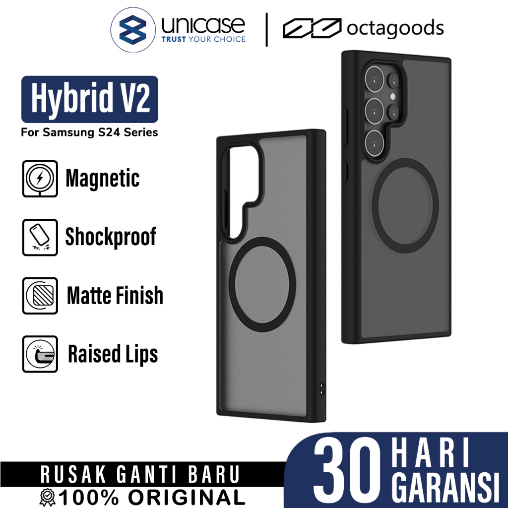 Jual Case Samsung Galaxy S24 Ultra Plus Octagoods Hybrid V2 MagSafe ...