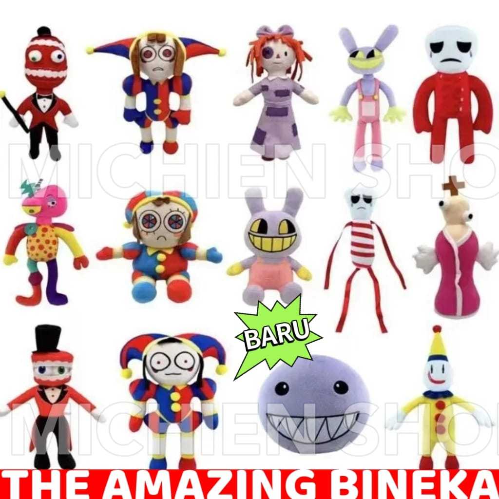 Jual Mainan Boneka The Amazing Digital Circus TADC Ragatha Zoomble ...
