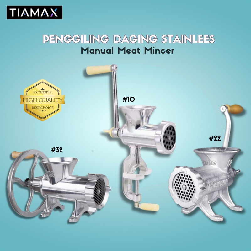 Jual Gilingan Daging Manual no.10, 22 dan no. 32 / Penggiling Daging ...