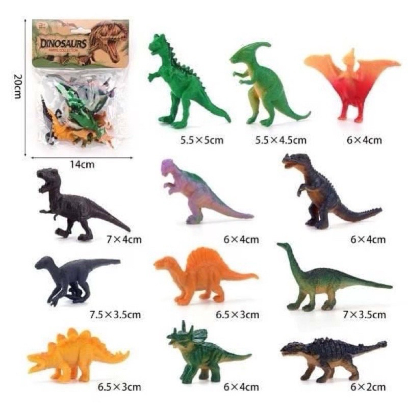 Jual Animal Figur Mini Figur Binatang Replika Hewan Hewan Karet Hewan ...