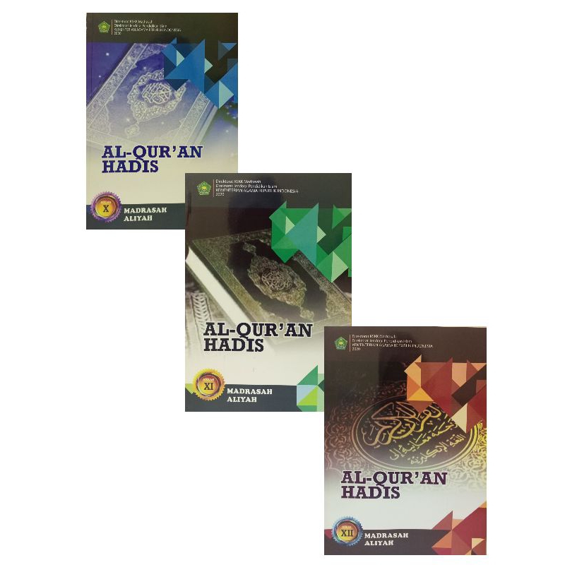 Jual AL- QUR'AN HADIS MADRASAH ALIYAH KELAS 10,11,12 | Shopee Indonesia