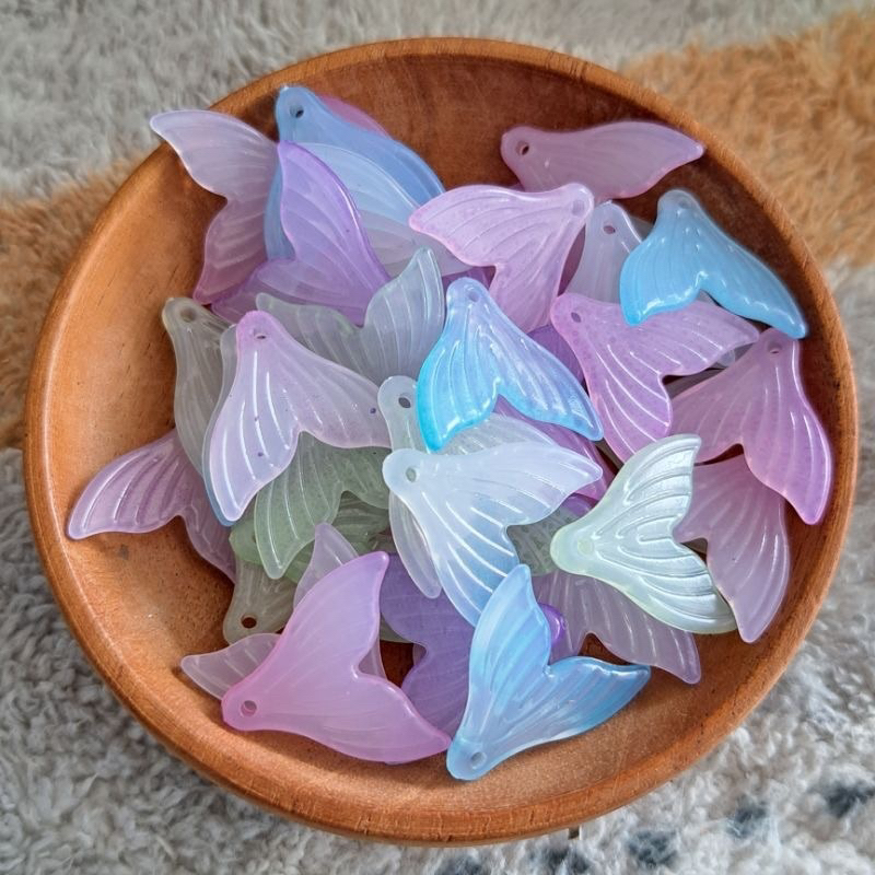 Jual Manik mote Charm Mermaid bahan kerajinan DIY 15gr | Shopee Indonesia