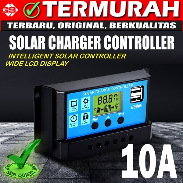 Jual SOLAR CHARGE CONTROLLER 10A 20A 30A 40A 50A 60A TERMURAH !! | Shopee Indonesia