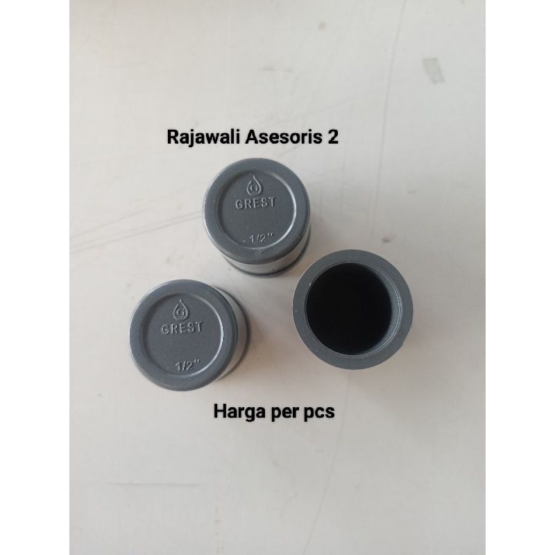 Jual Dop 1/2 inch PVC Dop 1-2" Tutup Pipa Polos GREST | Shopee Indonesia