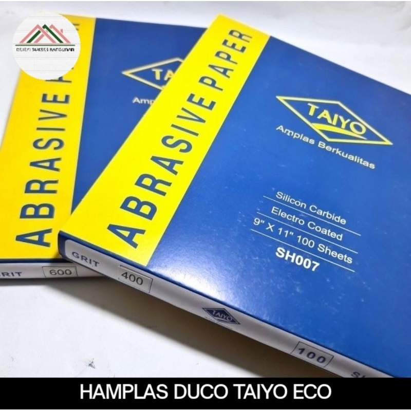 Jual Hamplas Amplas Lembaran Duco Taiyo Grid 60 80 100 | Shopee Indonesia