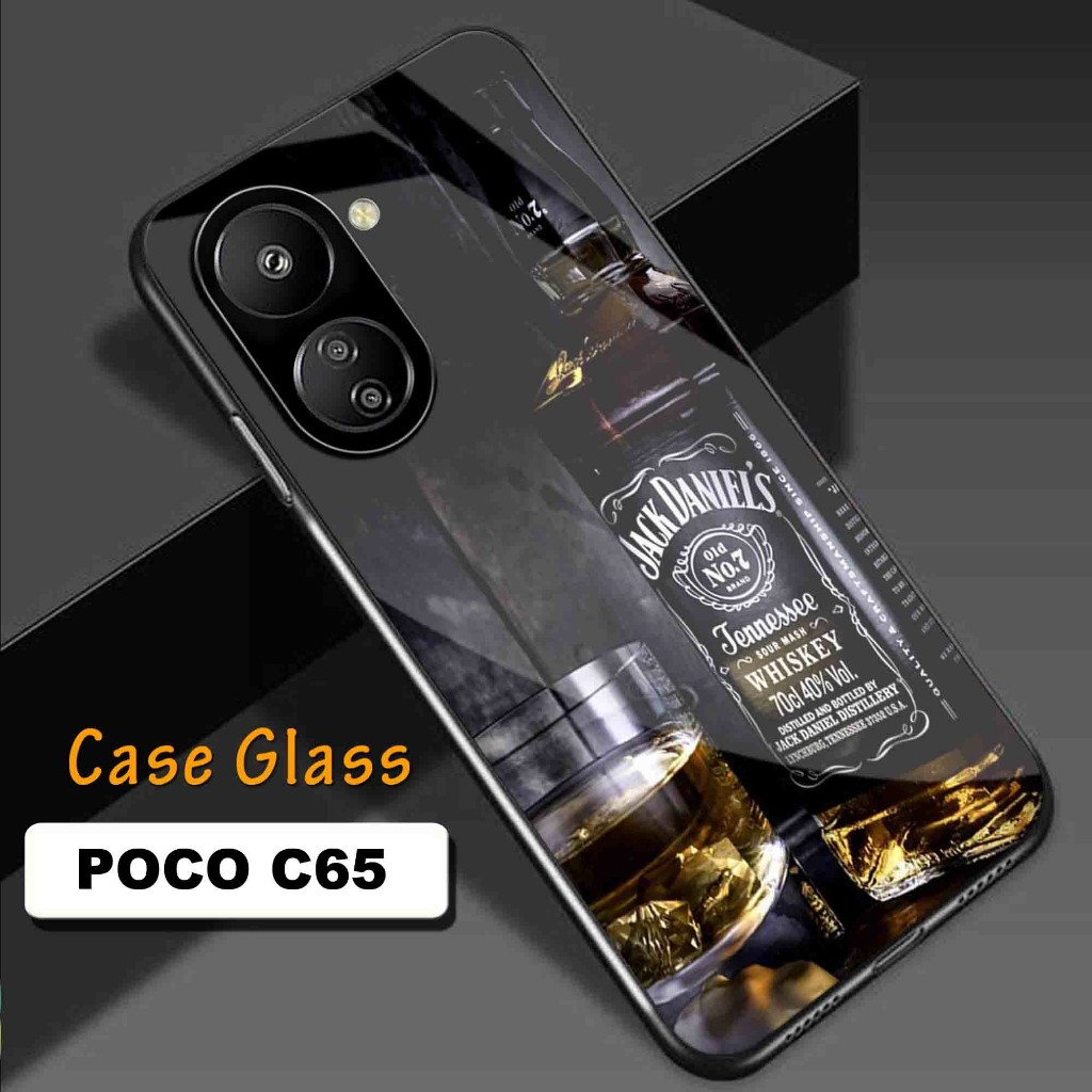 Jual Softcase Kaca Xiaomi Poco C65 Terbaru - Case Hp Xiaomi Poco C65 ...