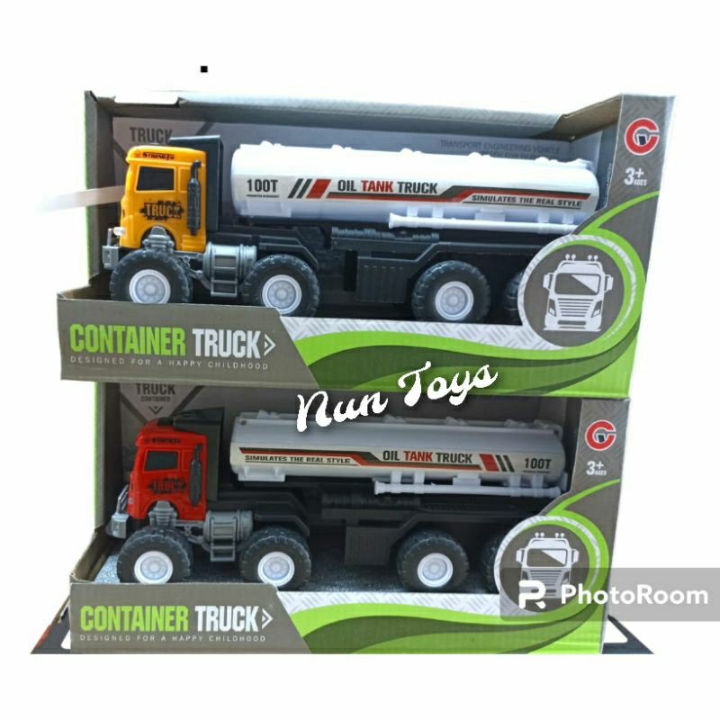 Jual Mainan Diecast Truck Oil Tank Truck | Shopee Indonesia